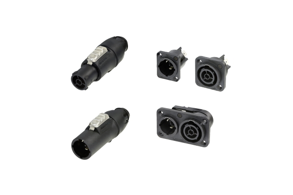 Conector powerCON® TRUE1®, da Neutrik - Heilind Electronics Brasil