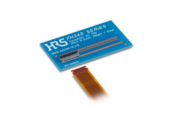 Conectores FPC/FFC ZIF FH34D, da Hirose - Heilind Electronics Brasil