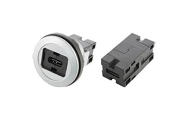 Har-port USB Tipo C, da Harting - Heilind Electronics Brasil